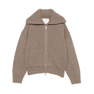VANIS&Eacute; Cardigan Diletta - Femme - Pulls - Brun - Taille: 40/42 FR