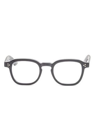 Moscot Brille mit eckigem Gestell - Schwarz