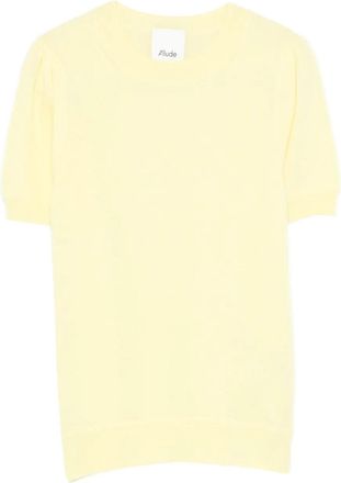 Allude short-sleeve T-shirt - Gelb