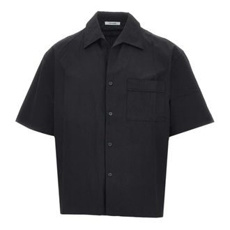 Entire studios Entire Studios, Homme, Chemises, Noir, Taille: XL Chemise de Pyjama &agrave; Manches Courtes