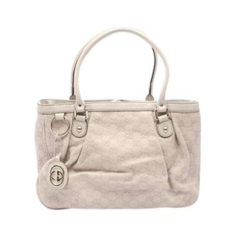 Gucci Pre-owned Sukey Leder Handtasche - - Pre-owned - Damen - Beige - ONE SIZE