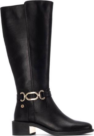Xti Stiefel Damenstiefel Damen Schwarz - Bequeme und vielseitige Schuhe - Casual Mode - Modell 14439901 (Größe 37)