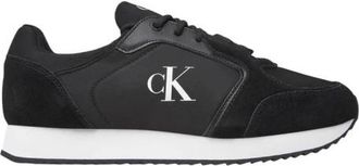 Calvin Klein Jeans Homme, Chaussures, Noir, Taille: 45 EU Baskets slip-on sportives en nylon avec fermeture &agrave; lacets