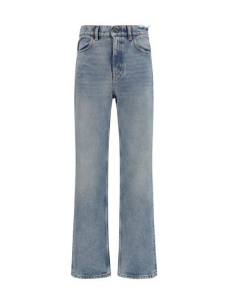 Golden Goose Womens Jeans Journey Blue Cotton