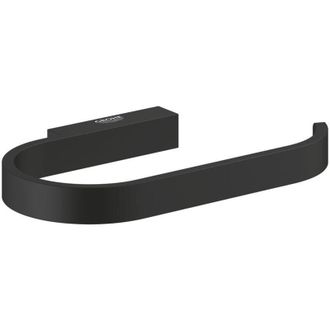 GROHE Selection WC-Papierhalter, Toilettenpapierhalter, ohne Deckel, Phantom Black, Wandmontage - Grohe