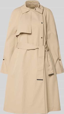 Emporio Armani Trenchcoat mit Logo-Detail