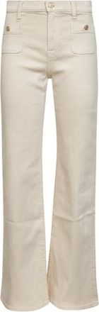 7 For All Mankind Femme, Jeans, Beige, Taille: W29 Jean &Eacute;vas&eacute; Taille Moyenne