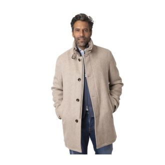 Gimos Herren, Mäntel, Beige, 2XLGröße