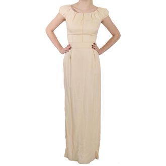 Dolce & Gabbana Maxi T&auml;gliches Kleid - - Dresses - Damen - Beige - S