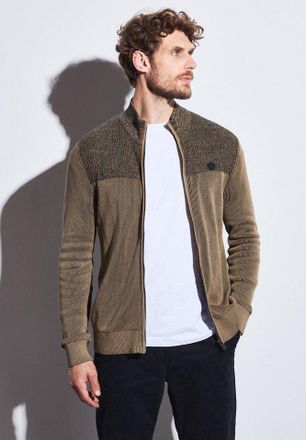 Street One Men Strickjacke aus reiner Baumwolle