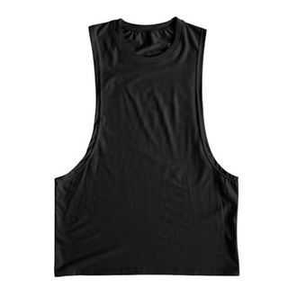 Generic D&eacute;bardeur pour homme 2025 avec fente lat&eacute;rale - D&eacute;bardeurs athl&eacute;tiques d&eacute;contract&eacute;s - Pour la gym, les vacances - Sans manches - Chemise athl&eacute;tique - 