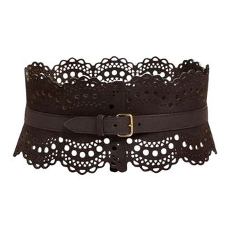 Alaia Damen, Accessories, Braun, 75 CMGr&ouml;&szlig;e