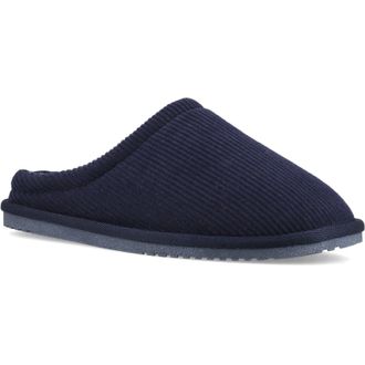 Hush Puppies Calvin Polyester Herren Hausschuhe NAVY