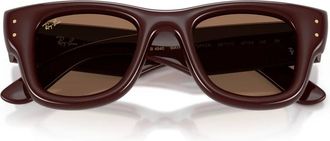 Ray-Ban unisex, Accessoires, Brun, Taille: 47 MM Wayfarer Puffer