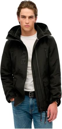 Superdry Homme, Sport, Noir, Taille: M Coupe-vent Ultimate