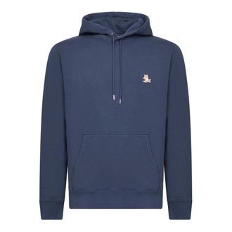 Maison Kitsun&eacute; Herren, Sweatshirts & Hoodies, Blau, XLGr&ouml;&szlig;e