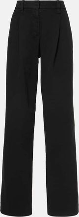 Brunello Cucinelli High-Rise Wide-Leg Jeans