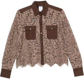 Pennyblack Femme, Blouses et Chemises, Brun, Taille: 44 FR Shirt