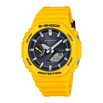 Casio Ga-B2100C-9Aer - Homme - Accessoires - Jaune - Taille: ONE Size