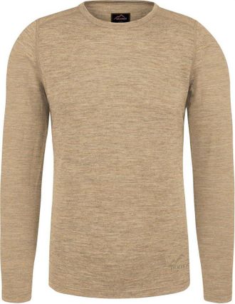 Normani Langarmshirt Herren Merino Langarm Melbourne Merino Thermounterhemd Baselayer Skipullover aus 100 % Merinowolle