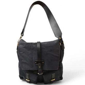 Gucci Pre-owned Coton sacs-gucci - Femme - Pre-owned - Noir - Taille: ONE Size