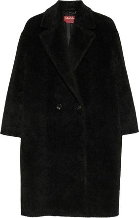Max Mara Manteau Misturbano - Femme - Manteaux - Noir - Taille: 36 FR