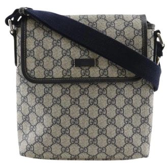 Gucci Sac bandouli&egrave;re GG Supreme pr&eacute;-poss&eacute;d&eacute; - Femme - Pre-owned - Beige - Taille: ONE Size