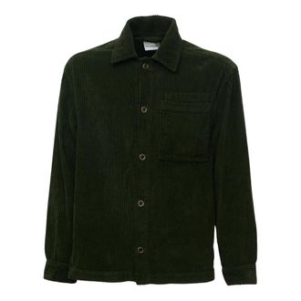 Dr&ocirc;le de Monsieur Cord-Overshirt - - Shirts - Herren - Gr&uuml;n - S