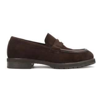 Kazar Kazar Dunkelbraune Wildleder-Loafer - - Shoes - Herren - Braun - 43 EU