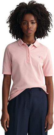GANT Damen ORIGINAL LSS Pique Polohemd, Blushing PINK, Regular