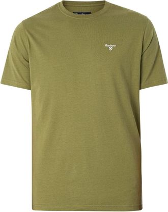 Barbour Homme, Tops, Vert, Taille: M Essential Sports Tee
