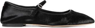 Aeyde Femme, Chaussures, Noir, Taille: 36 EU Uma Ponyhair Flats