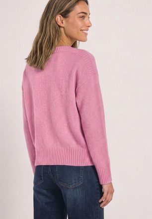 Street One Strickpullover mit U-Boot-Ausschnitt