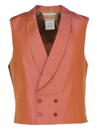 Romeo Gigli veston crois&eacute; (1997-1998) - Orange