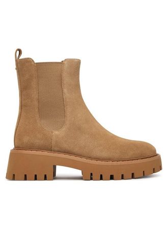 Michael Kors Klassische Stiefeletten Asher Flat Bootie 40F5ASFE5S Beige