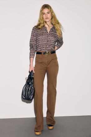 Gerard Darel Jean flare - ANNA - Cannelle