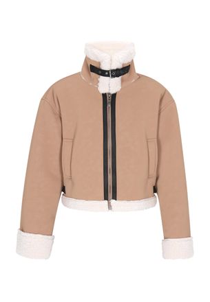 Dreimaster Dreimaster Jacke Damen Kamel