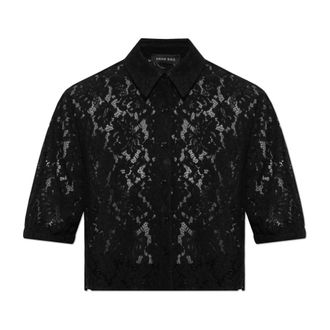 Anine Bing Damen, Blusen & Hemden, Schwarzk, LGr&ouml;&szlig;e