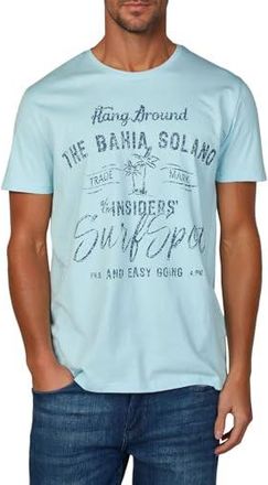 Riverso RIVLeon T-shirt d&eacute;t&eacute; en coton pour homme, coupe droite, col rond, manches courtes, vert, bleu, blanc, gris, rouge, orange, S, M, L, XL, 2XL, 3XL, 4XL,