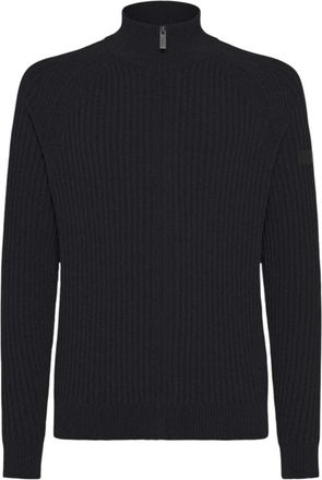 Roberto Ricci Design Rrd, Homme, Pulls, Gris, Taille: XL Velvet Rave Full Zip Knit