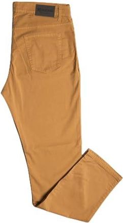 Holiday Jeans Company Holiday Jeans Etan Pantalon printemps/&eacute;t&eacute; Homme Coton Taille 46 48 50 52 54 56 58 58 50 52 54 56 58 60 - Jaune - 44