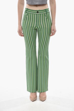 Marni 5-Taschen-Hose aus gestreiftem Stretchgewebe VERTICAL Marni