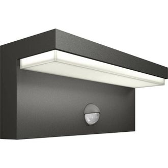 Philips Led Bustan 8720169257399 Applique led ext&eacute;rieure avec d&eacute;tecteur de mouvement led 3.8 w anthracite - Philips