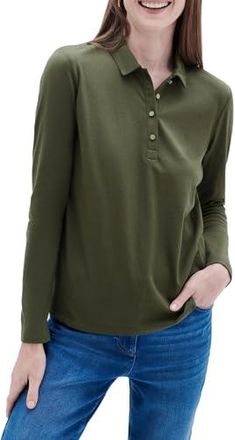 Caroll Tshirt col polo 100% coton fougere M