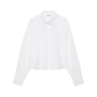 Anine Bing Damen, Blusen & Hemden, Wei&szlig;, SGr&ouml;&szlig;e