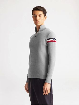 Fusalp Sweat Zipp&eacute; Wengen IV Laine M&eacute;rinos Fusalp