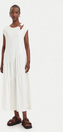 Liu Jo Kleid f&uuml;r den Alltag TA6237 J3855 Creme Relaxed Fit