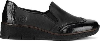 Rieker Halbschuhe 53776-00 Schwarz