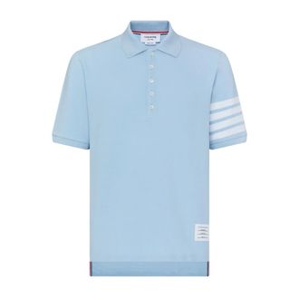 Thom Browne Homme, Tops, Bleu, Taille: 2XL T-shirts et Polos Bleus