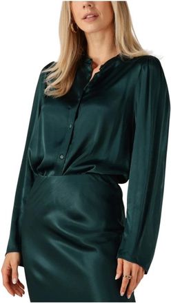 Modstr&ouml;m Parveenmd Shirt - - Blouses & Shirts - Damen - Gr&uuml;n - XS
